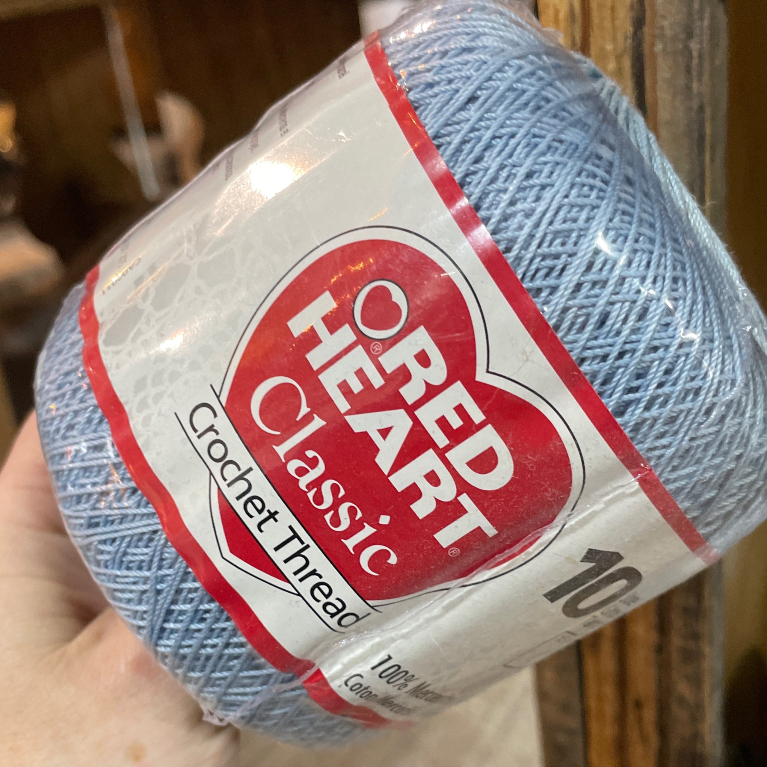 Red Heart Crochet Thread Classic 10 Delft | Broken Art Glass & Hobby